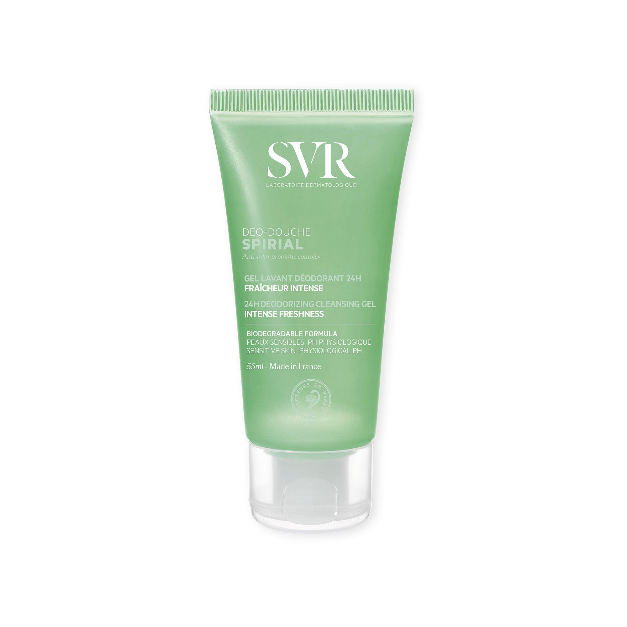 SVR SPIRIAL Deo Douche Shower Deodorant Gel Cleanser